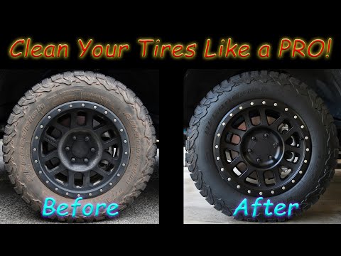 How to Easily Super Clean Your Tires - Drivin' & Vibin'