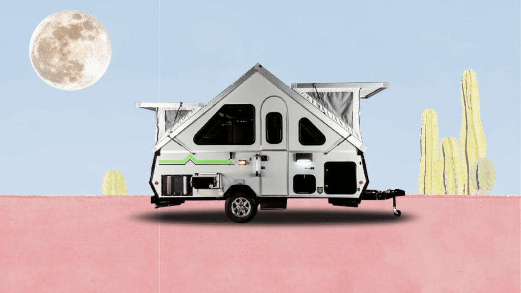 5 Best A-Frame Camper Trailers (with Video Tours) - Drivin' & Vibin'