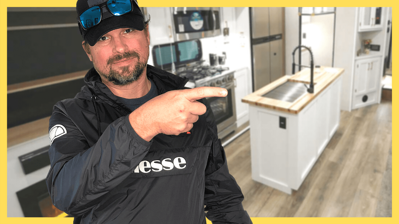 The Best 5th Wheel RV with a Butcher Block Kitchen Island