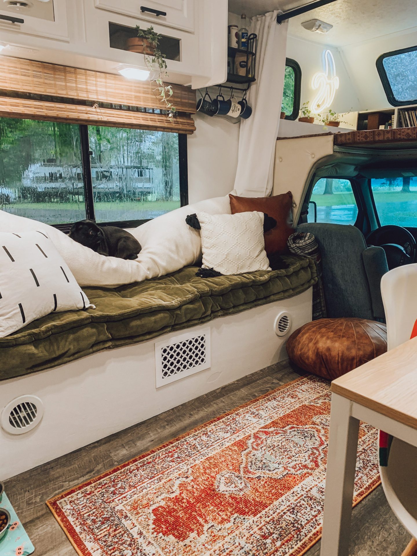 Young Couple Transforms Dismal Camper into a BoHo Oasis (with Before ...