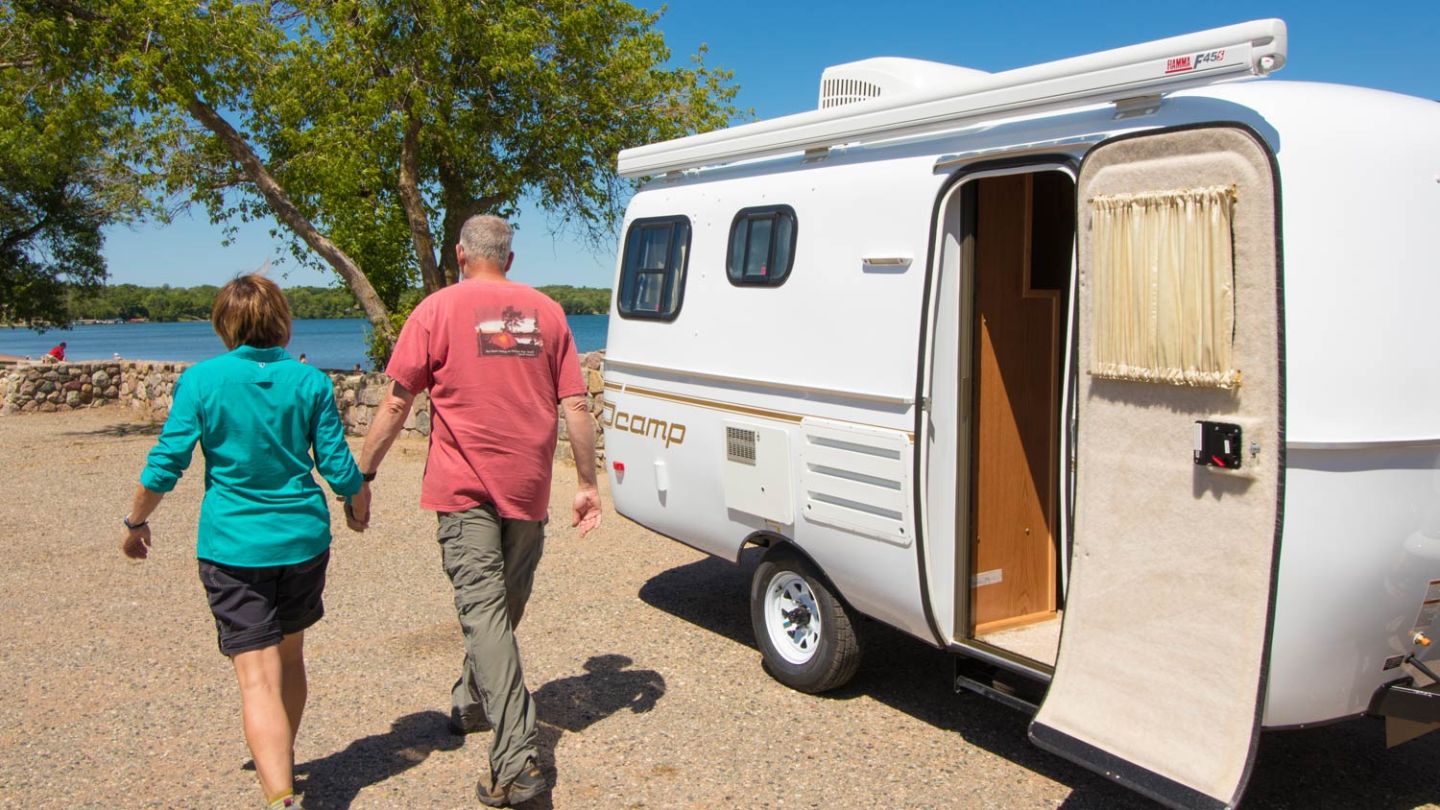 What Is a Scamp Camper? - Drivin' & Vibin'