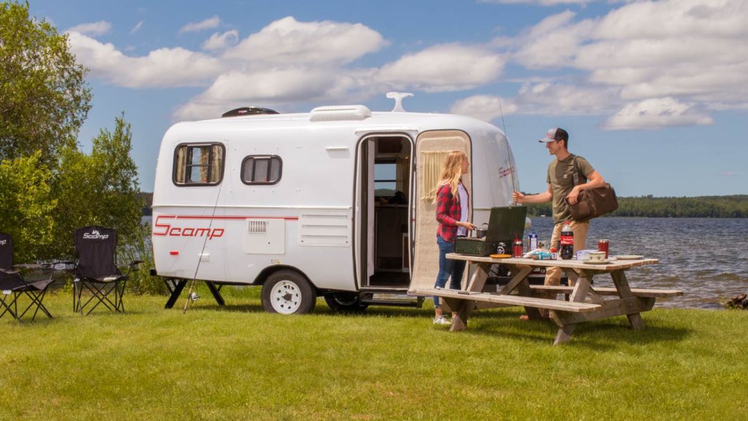 What Is a Scamp Camper? - Drivin' & Vibin'