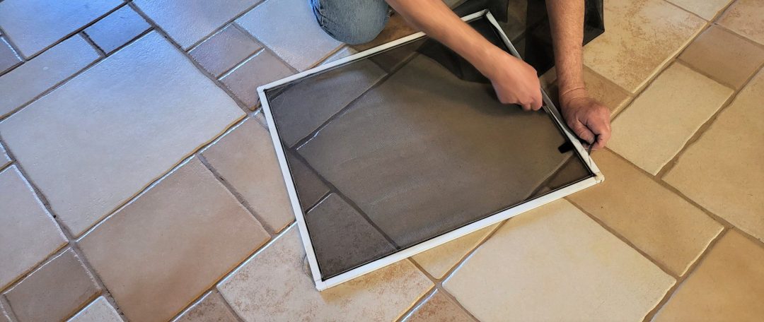 How to Easily Repair a Window Screen - Drivin' & Vibin'