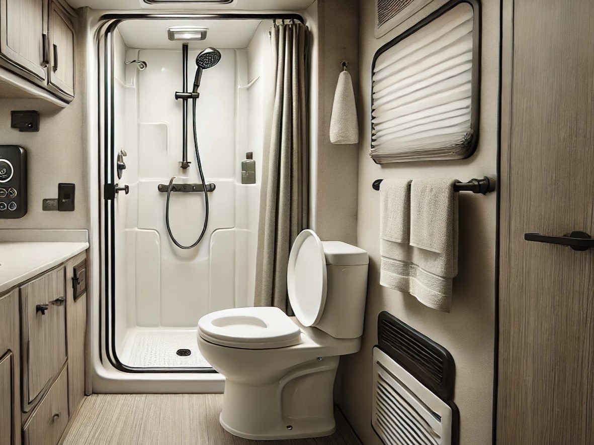Budget Bathroom Items Make Your RV Feel Like Home - Drivin' & Vibin'